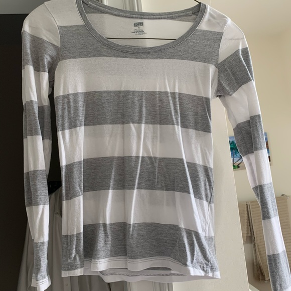 Soffe | Tops | Soffe Brand Stripped Long Sleeve Tee | Poshmark